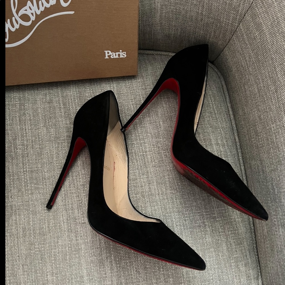Suede Black Christian Louboutin - Gem